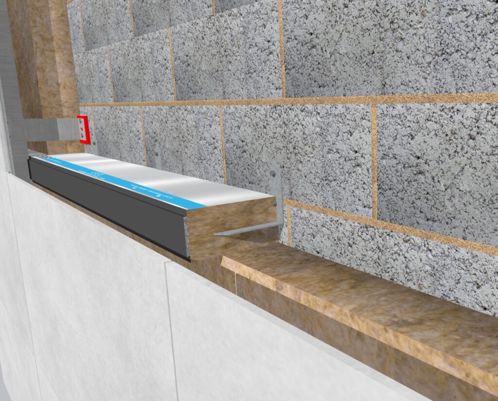 Horizontal Rainscreen Cavity Barrier - Concept Conversions Ltd